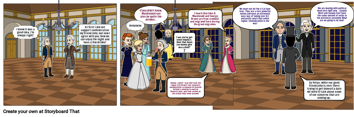 Charlottetown conference Storyboard par b2af304e