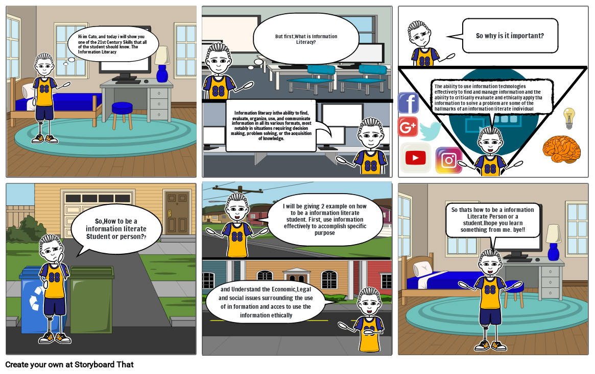 Information Literate Individual Storyboard by b313afd9
