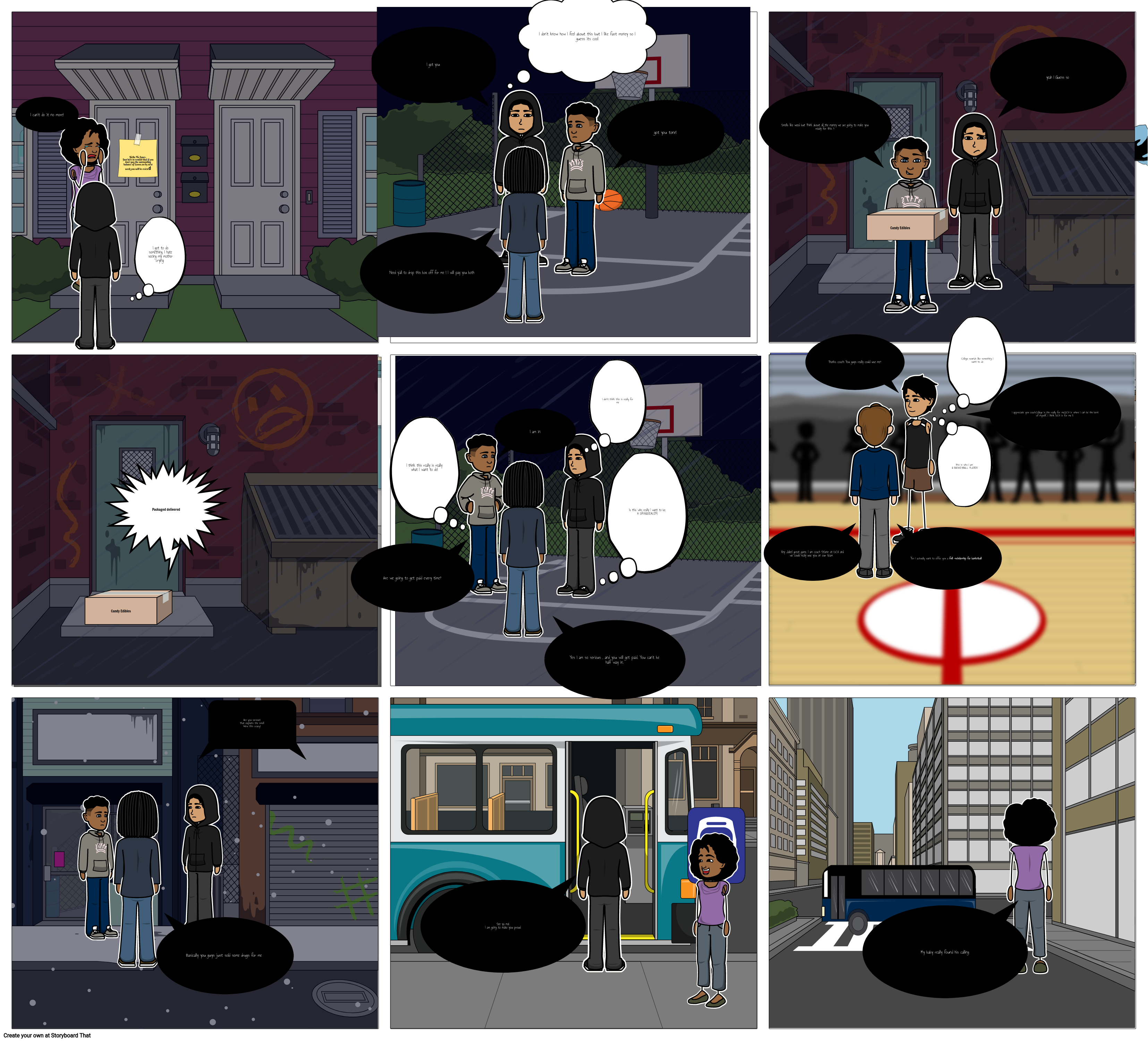 Final StoryBoard Storyboard by b3394eb9