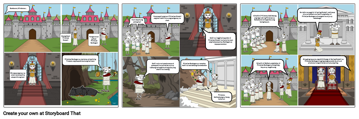 Prinsipe Bantugan Storyboard af b33b9045e8