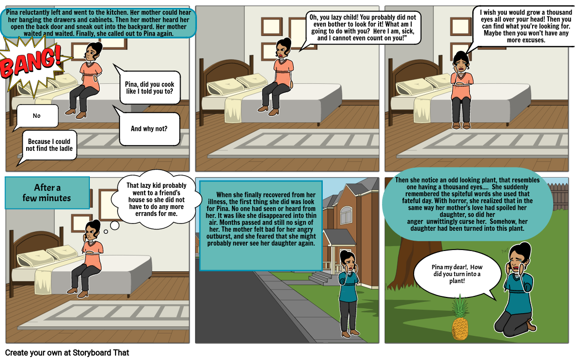 The story of Pina pt 2 Storyboard by b33cc944