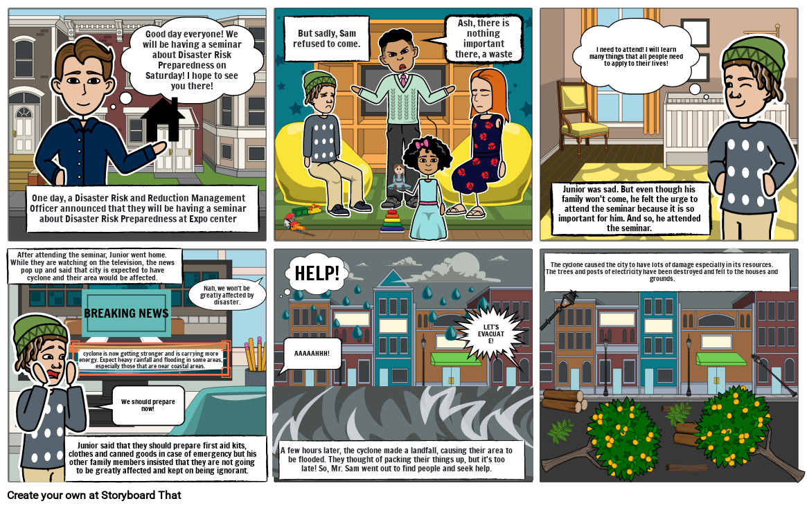 disaster chronicles Storyboard por b3d26776