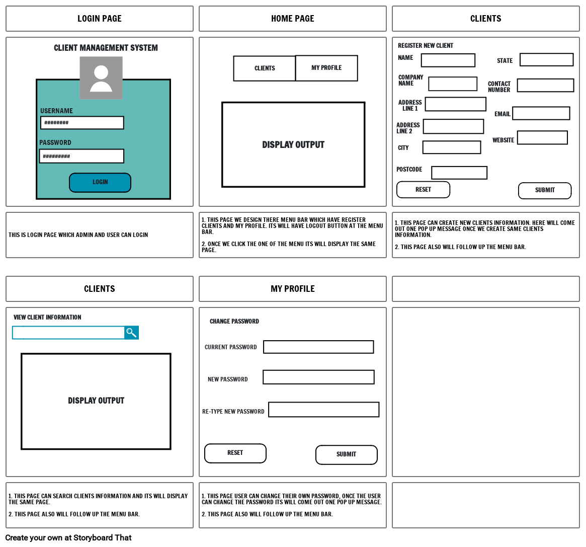 login Storyboard by b49e35a9