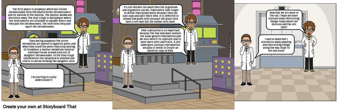 Cell Reproduction Project unit 6 Storyboard by b4b76712