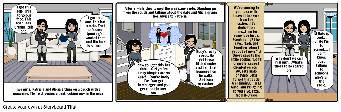 Novio Boy Scene 2 Storyboard par b519514f