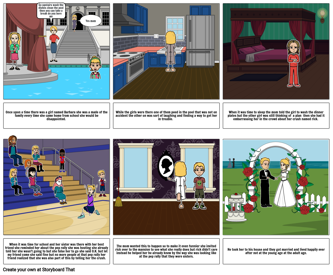 Cinderella Storyboard por b59bfd02