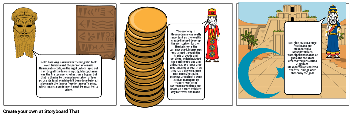 G.R.A.P.E.S of ancient Mesopotamia Storyboard