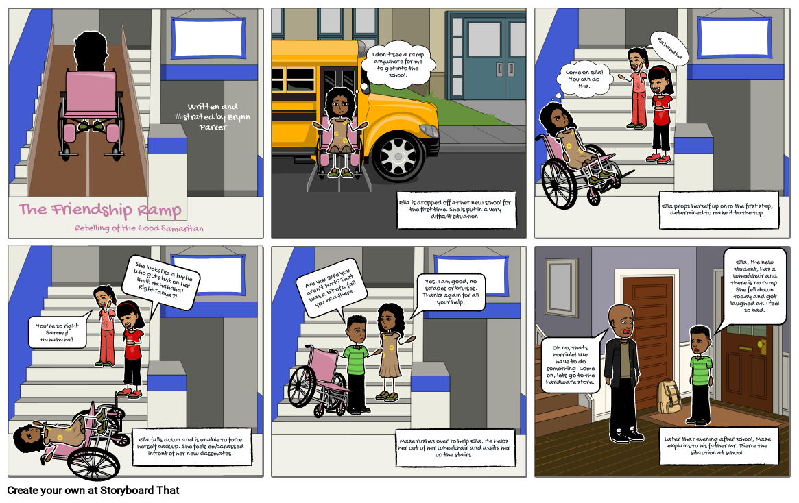 Parable Assignment Storyboard af b6b4e27c