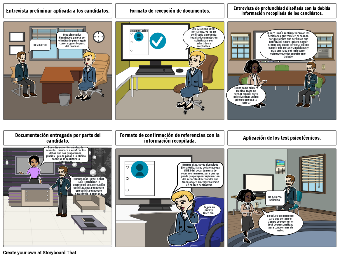 RECONOCIMIENTO PERSONAL Storyboard por b6ca68ea