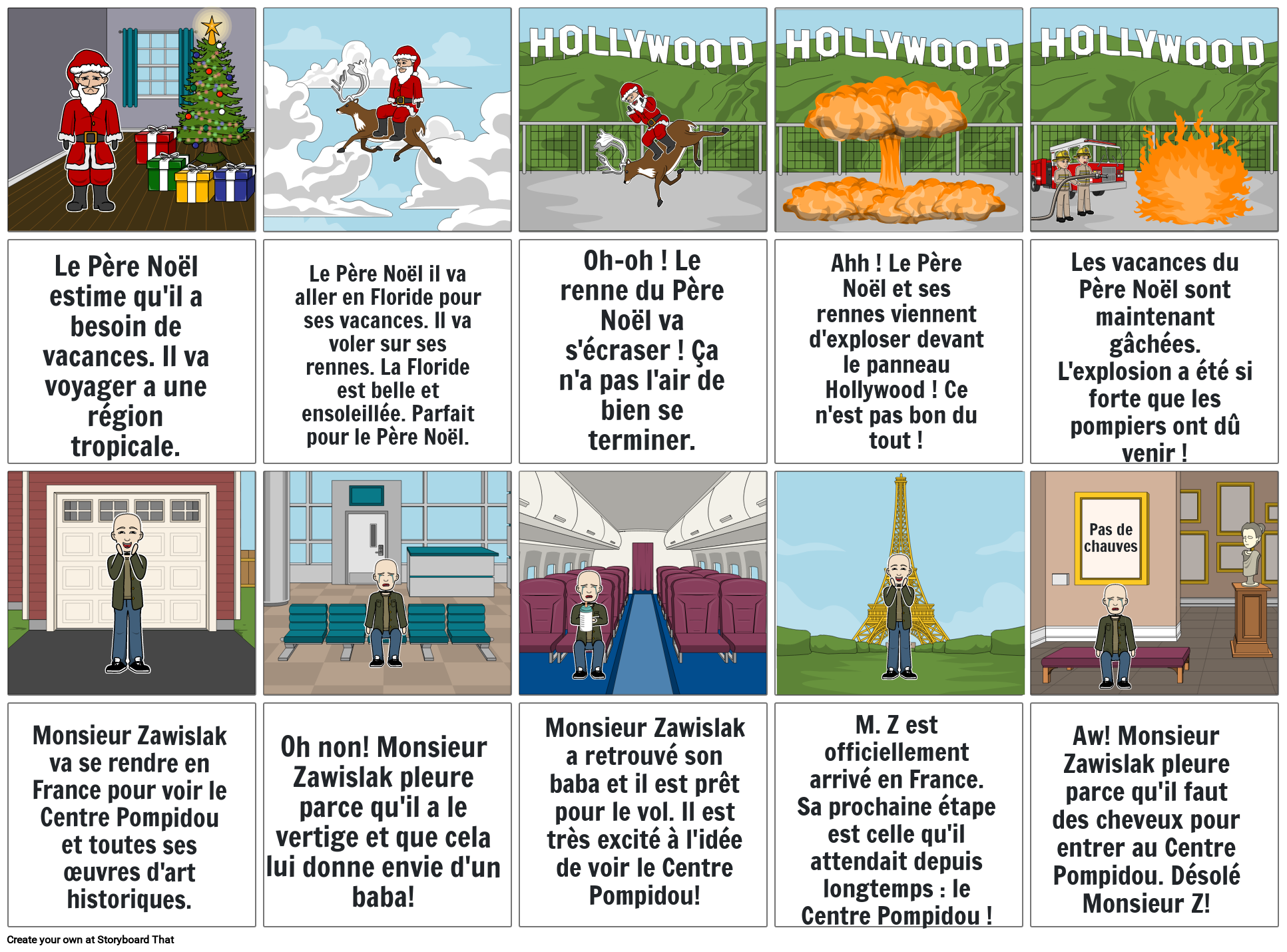 French Storyboard por b6d6214f