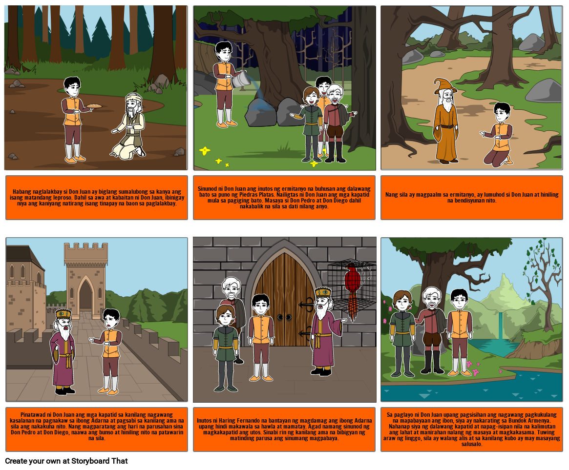 Ibongadarna Storyboard by b6da9837