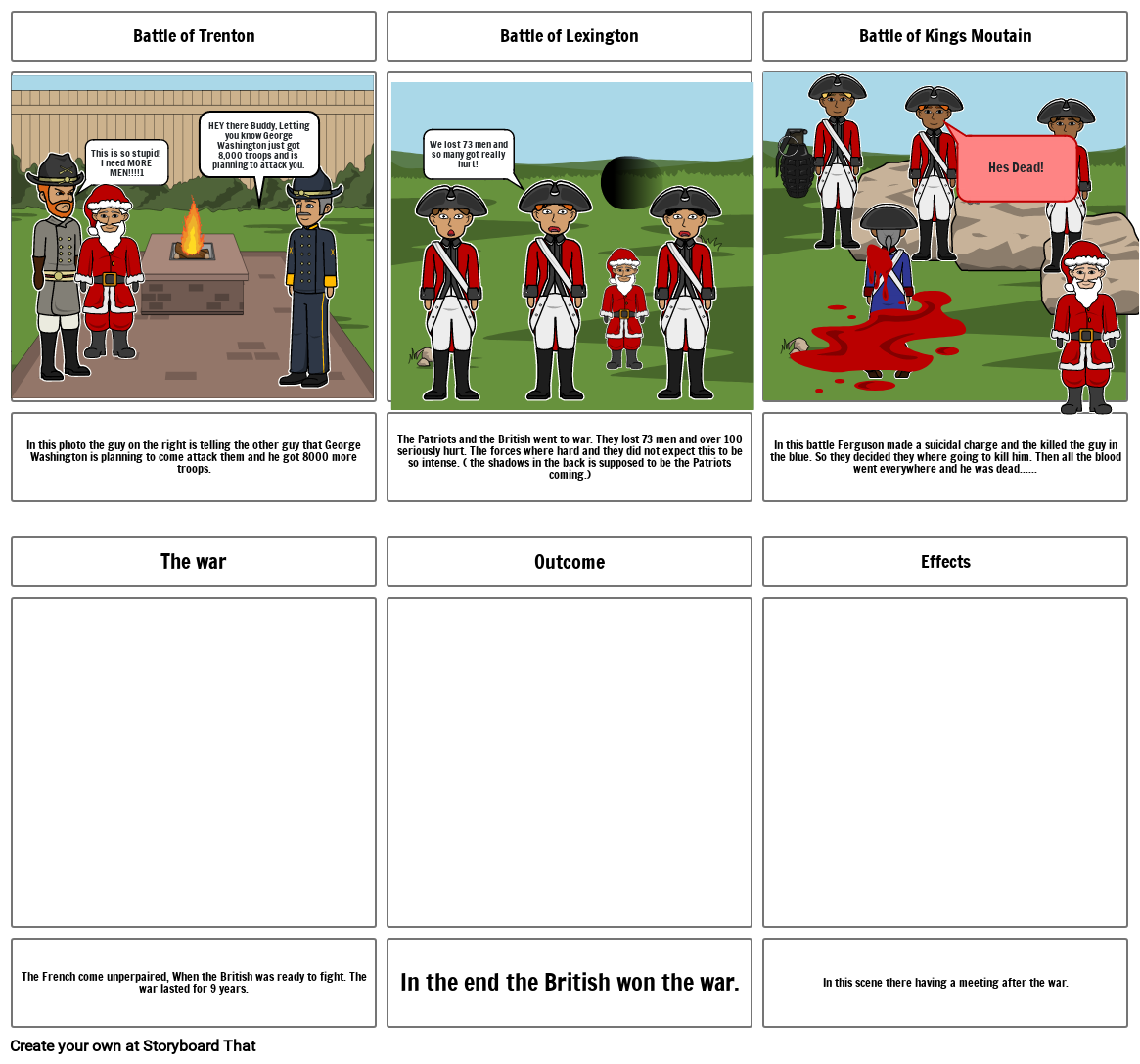 Social Studies prodject Storyboard por b76cdf90