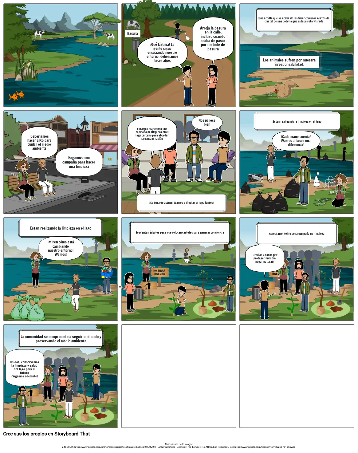 naturaleza Storyboard by b76f7990