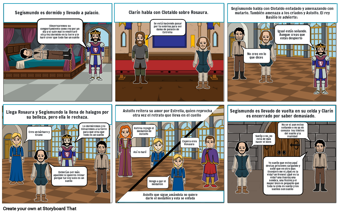 La vida es sueño 2 Storyboard by b7f1cde7