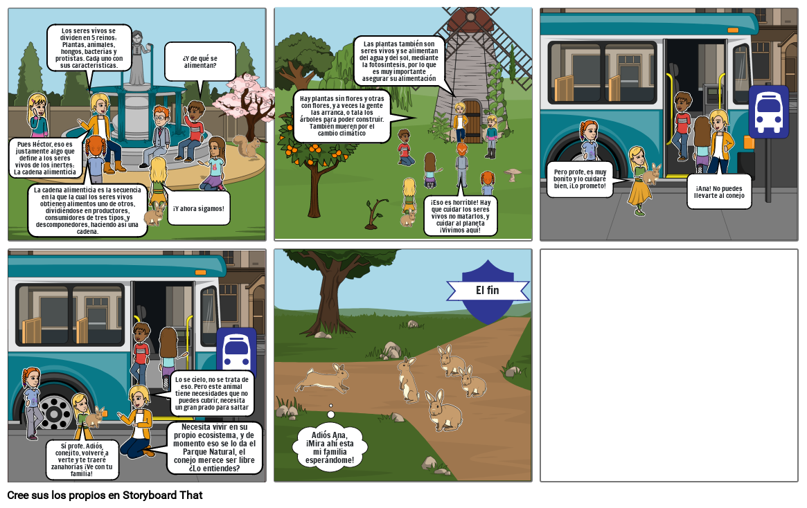 Parque nacional Storyboard by b815560e