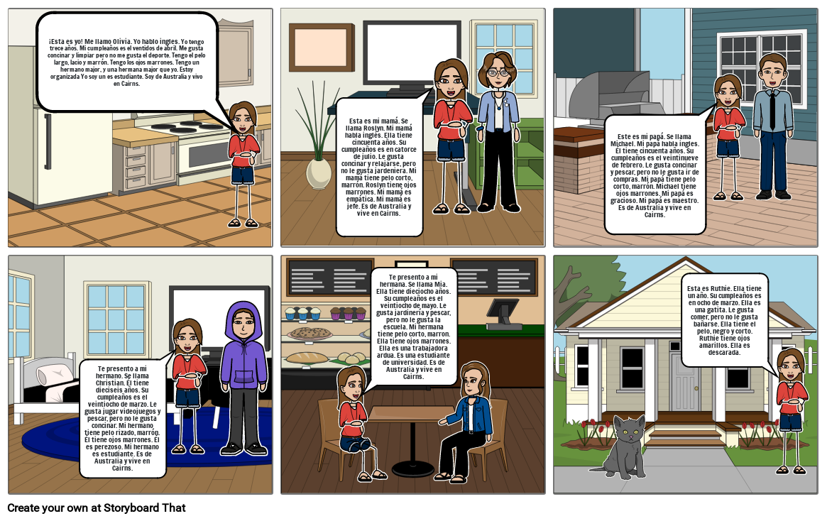 My spanish board. Storyboard por b81dd757