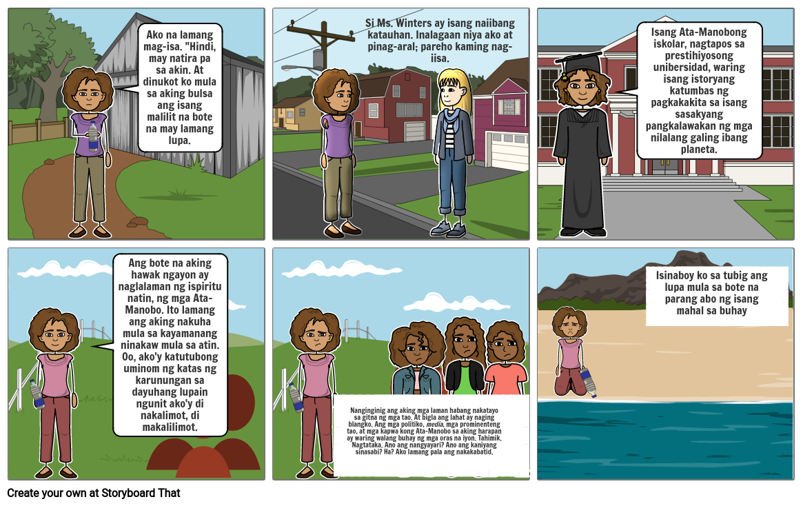 Filipino project Storyboard by b856d4b4