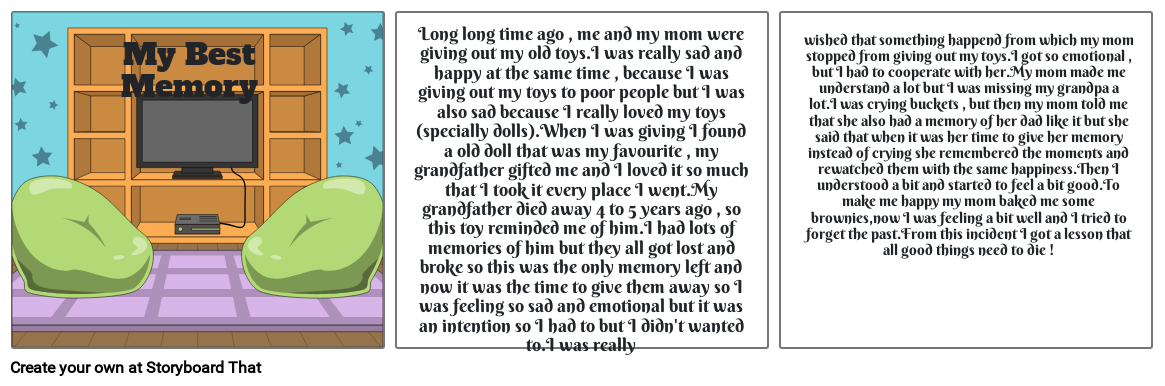 story on idioms Storyboard by b892592cca