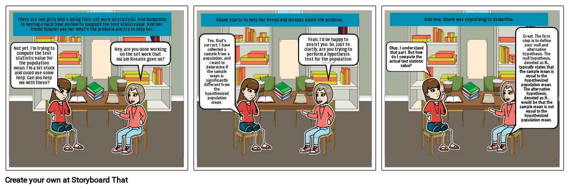 COMPUTING THE TEST STATISTIC VALUE Storyboard by b8bcce79