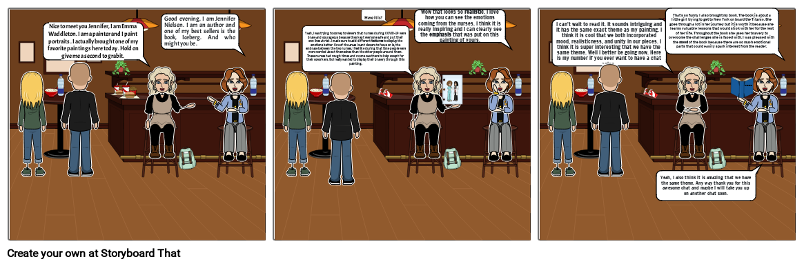 Authors & Artist Project Storyboard por b9568df8