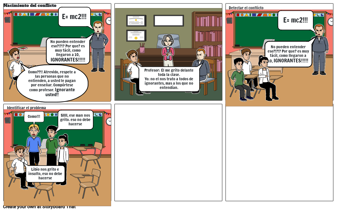 Solución De Conflictos Storyboard Par B982097a