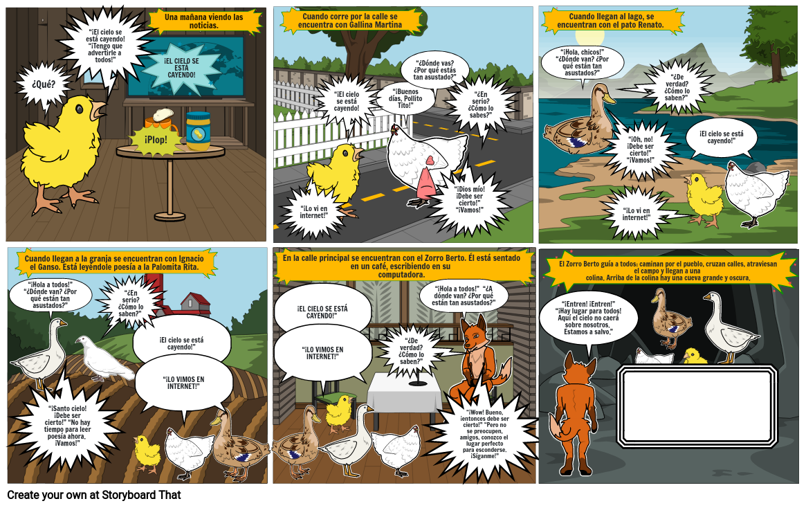 POLLITO TITO Storyboard by b994e339