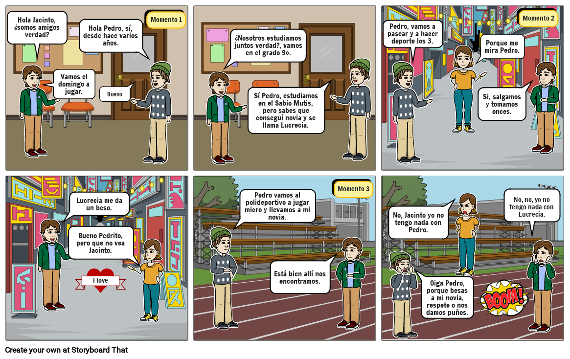 Los Conflictos En El Entorno Storyboard By B99d4f2e