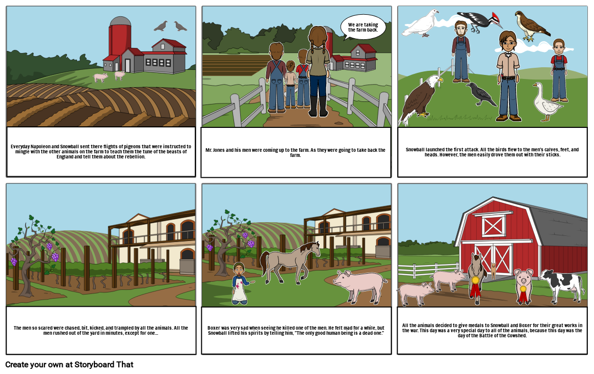 Farm Storyboard by b9b7cc77