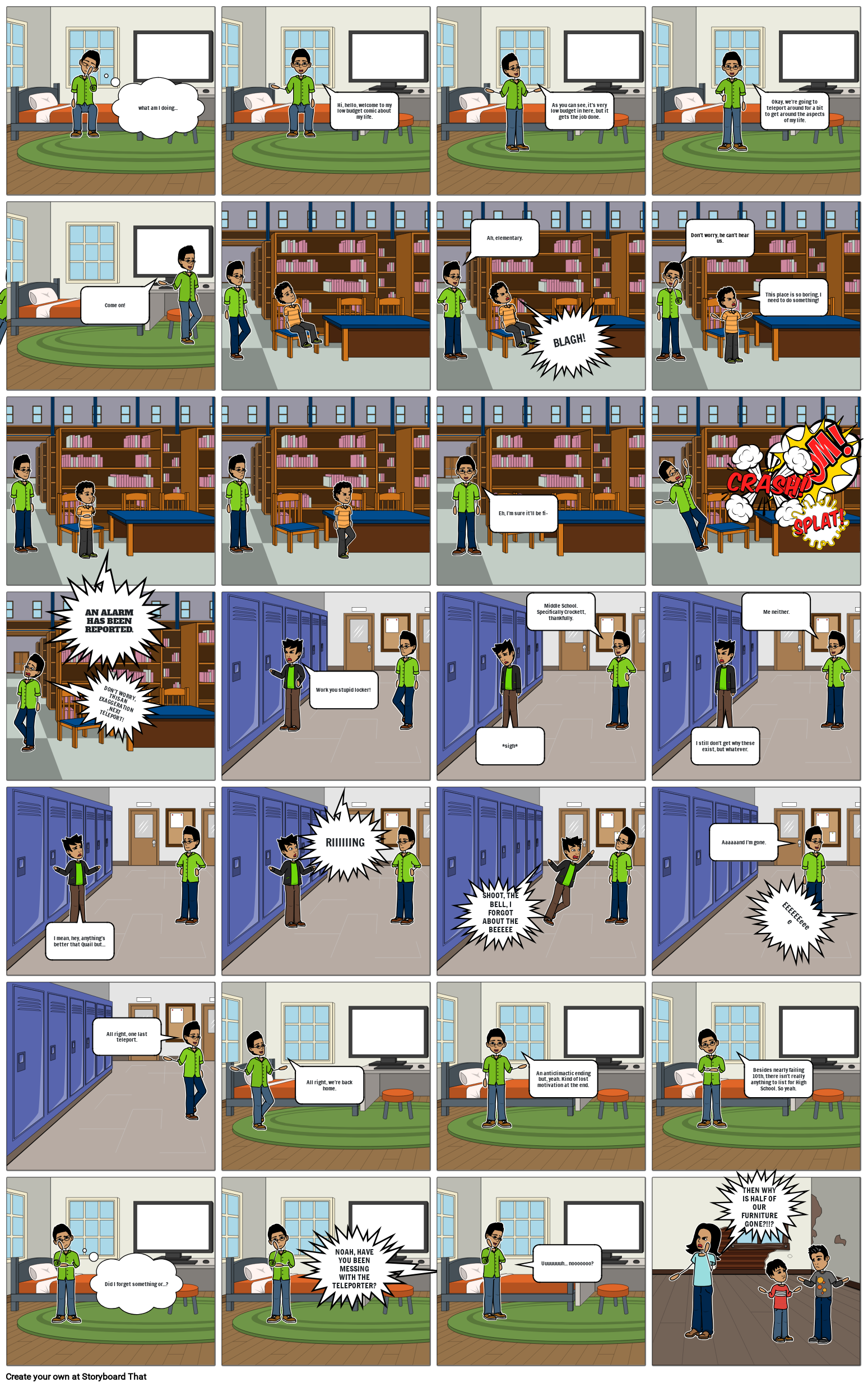 Life Story Storyboard by b9eeab39