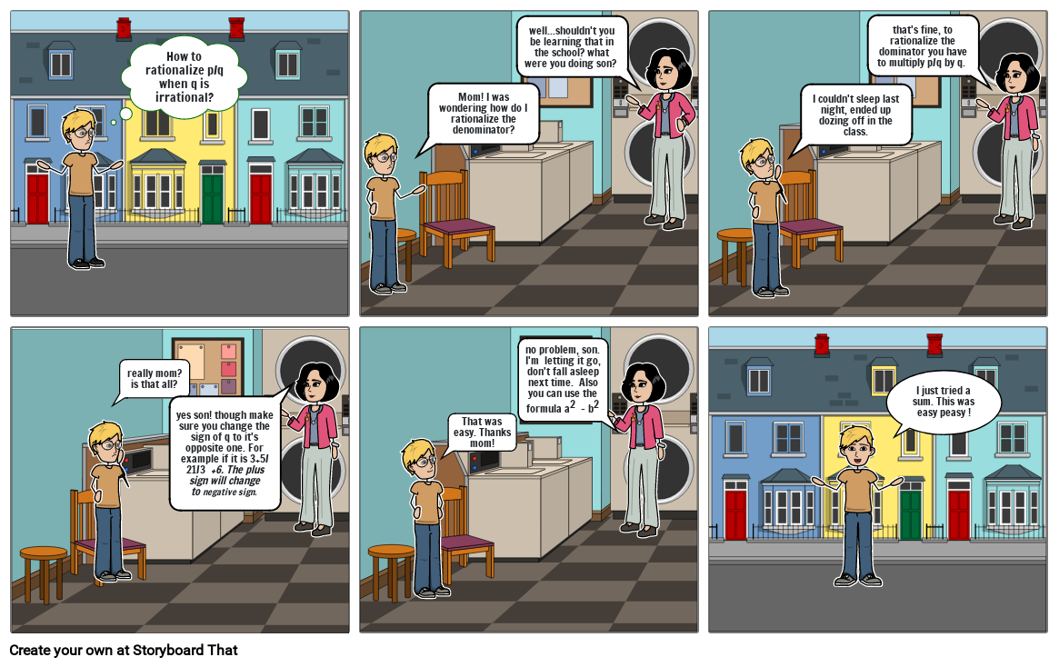 Rational Numbers Storyboard By B9f958a7