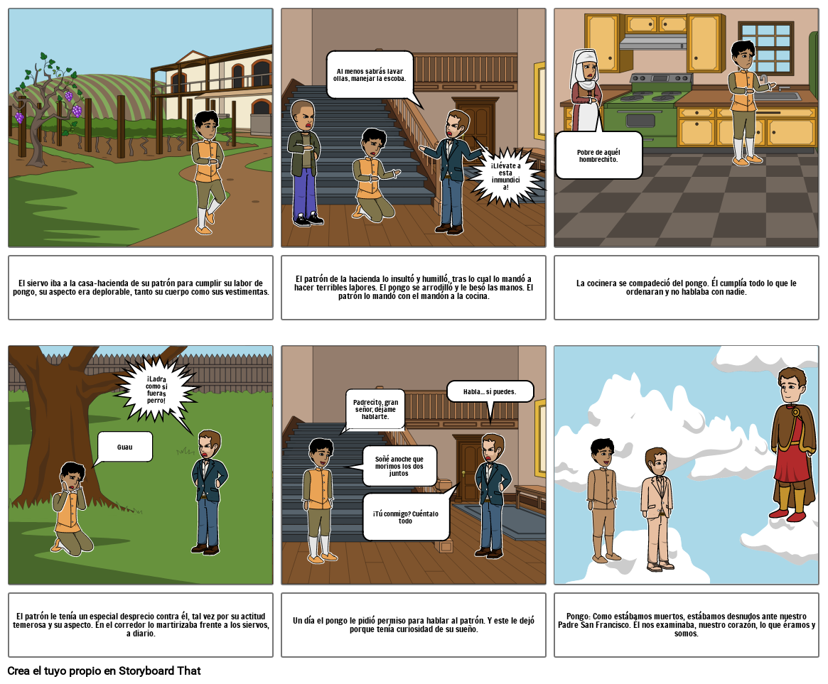 el pongo Storyboard by badc16e6