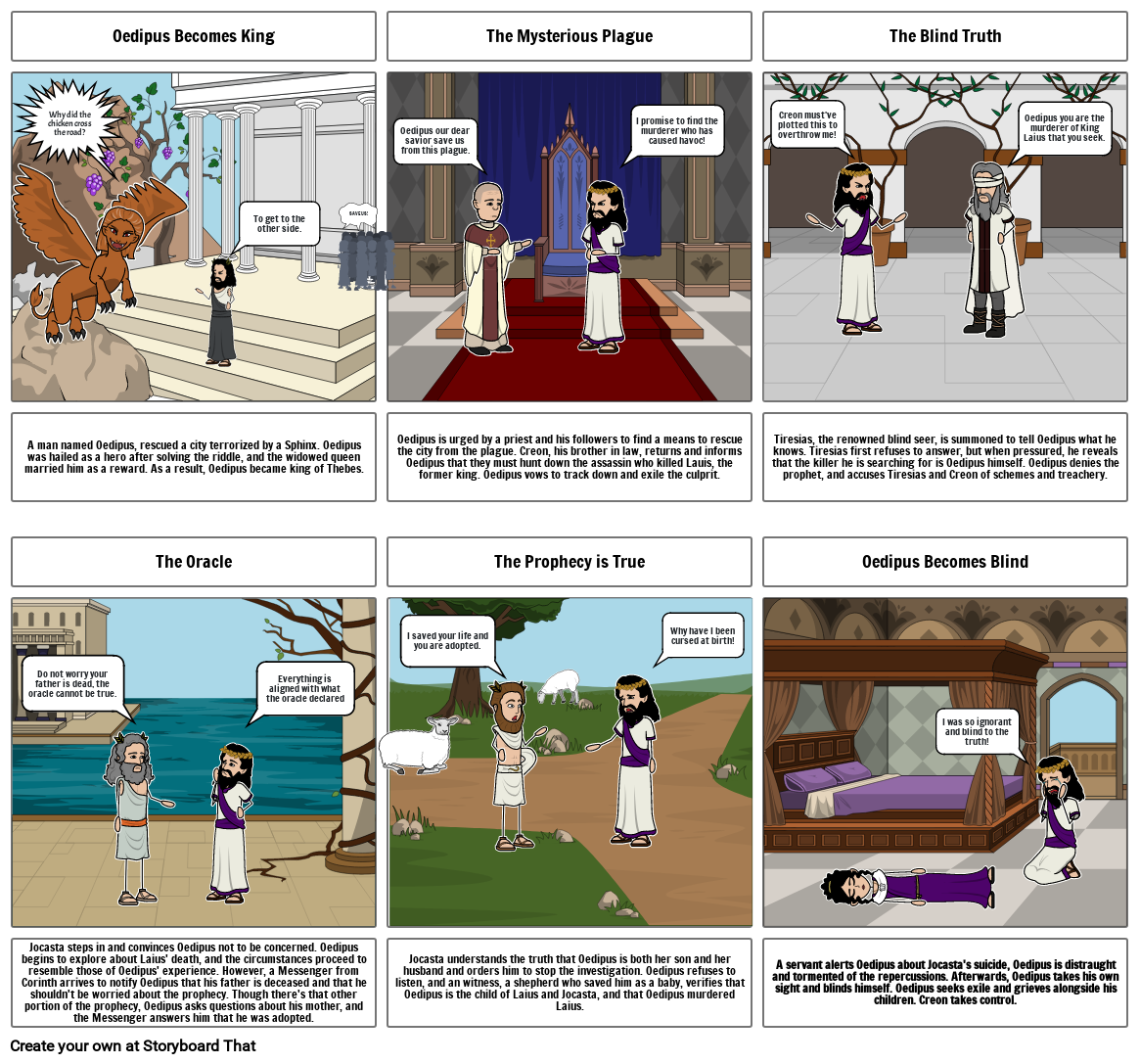 Oedipus the King القصة المصورة من قبل baed7e14