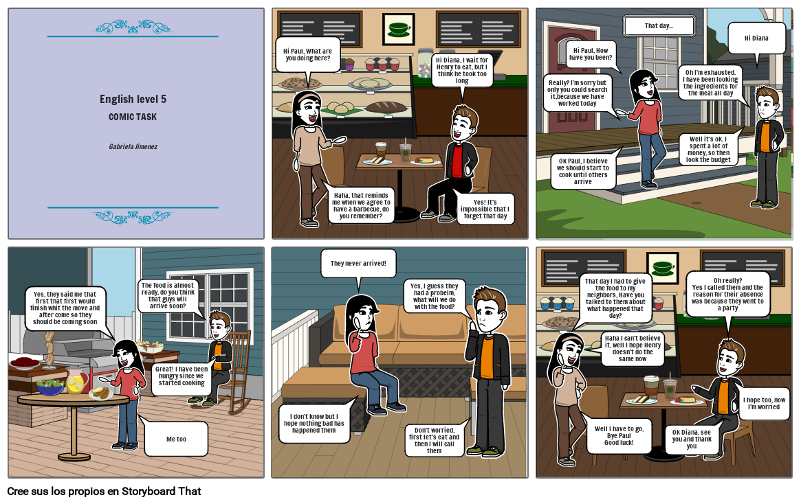 comic Storyboard par bb04aa8f