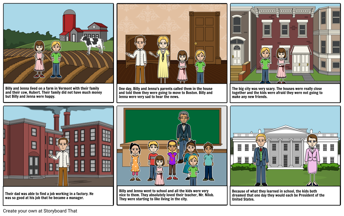 Moving to the City Storyboard by bbolin9