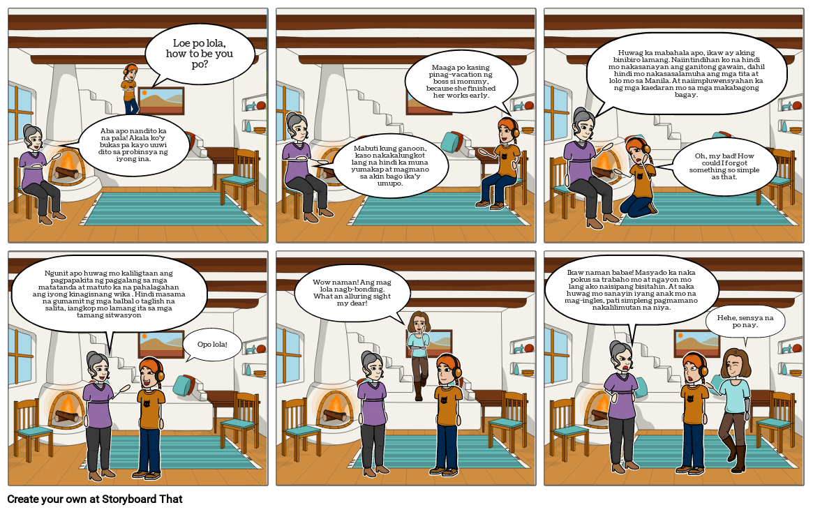 Ako ay ikaw Storyboard by bc7eb0d2