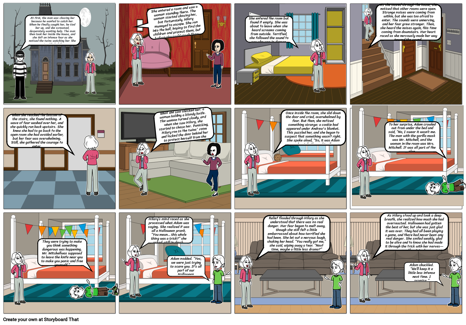Baby Sitter Storyboard by bccea2d6
