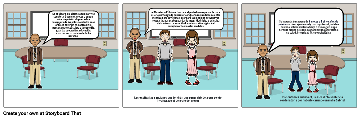 COMIC DE VIOLENCIA FAMILIAR 2 Storyboard by bd10933d
