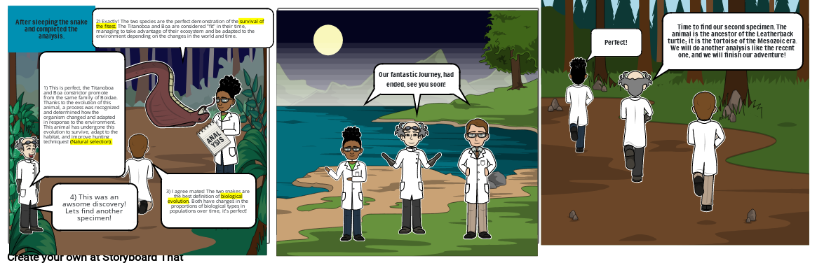 MINI-PROJECT: COMIC-BIOLOGY Süžeeskeem Poolt bd123