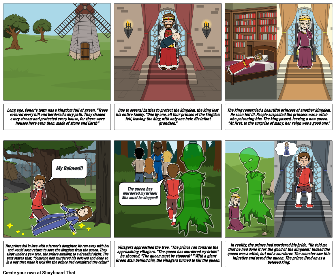 The First Tale Storyboard por bd4d5a04