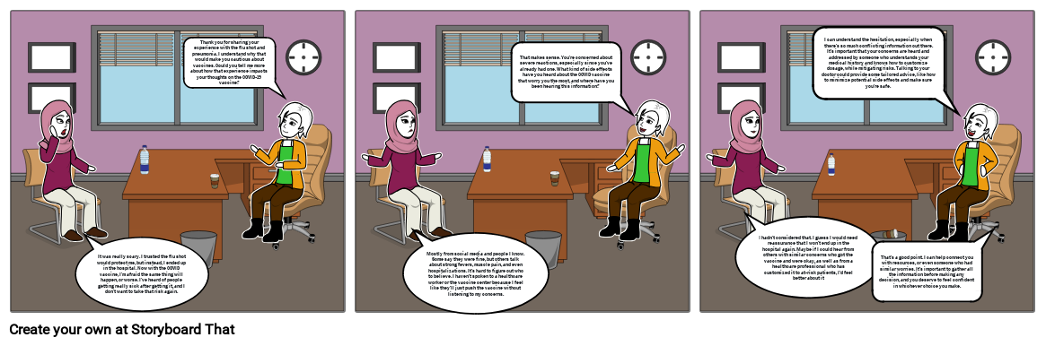 In-depth interview Storyboard by bd56f2819b