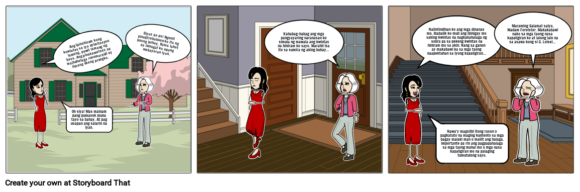 Ang Kuwintas Storyboard von bd67af9f