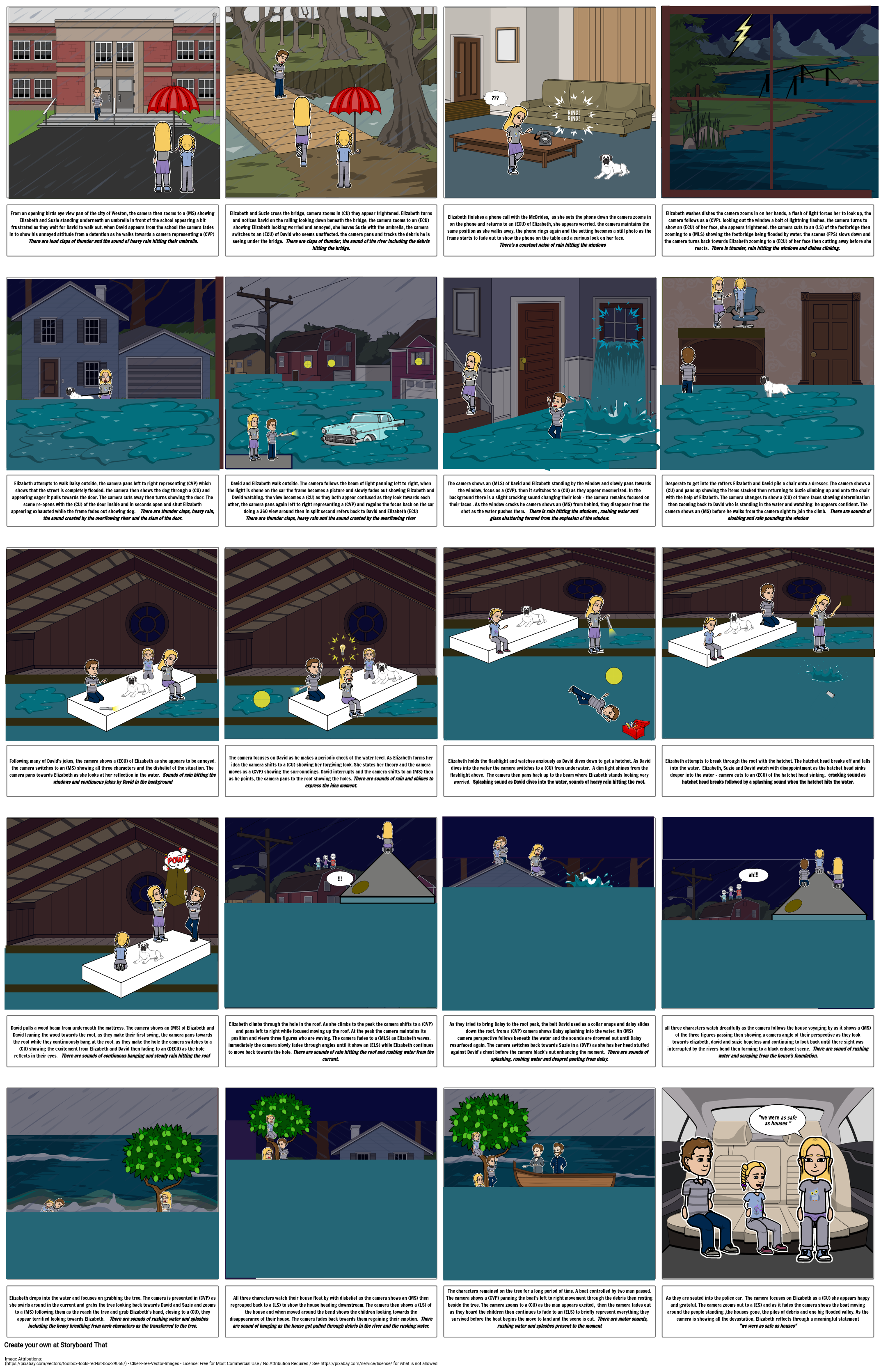 Safe As Houses Storyboard Storyboard por bdac272f