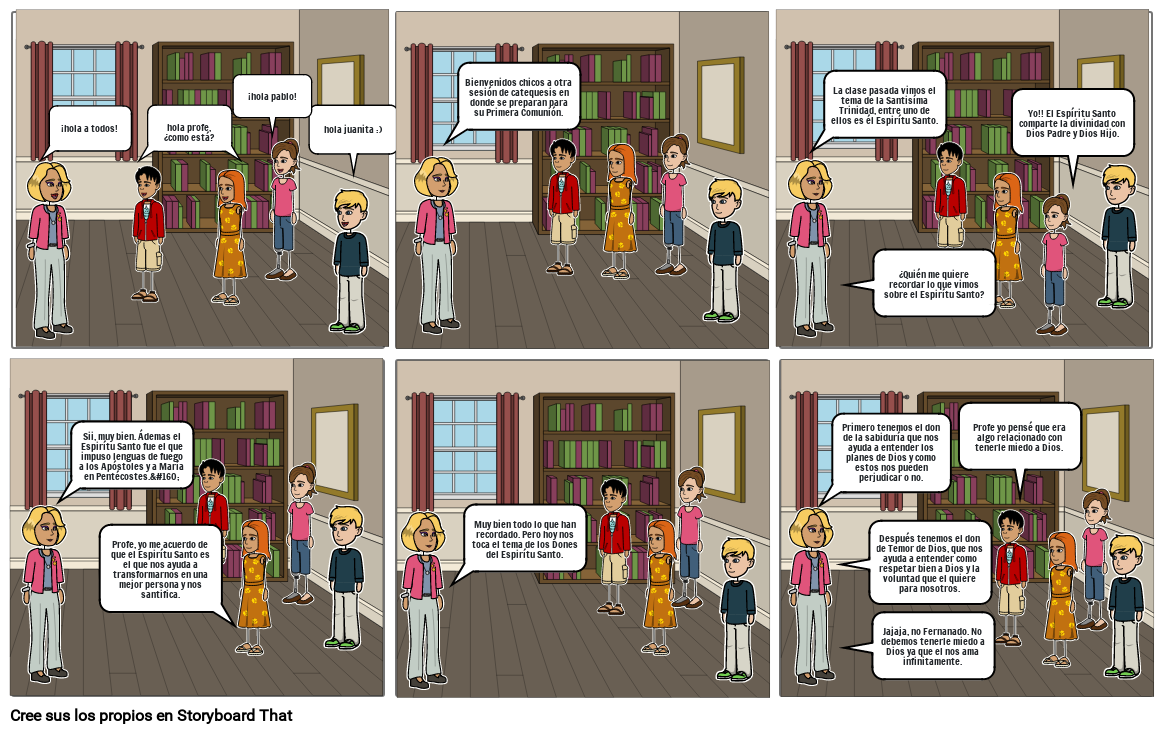 EXAM RELIGIÓN Storyboard por be3be9d1