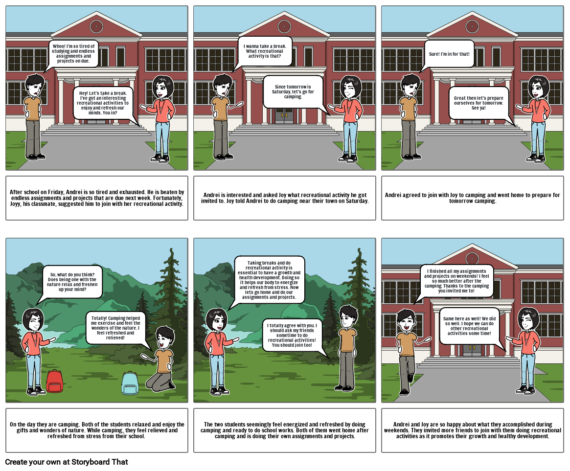 Unknown Story Storyboard by beamae