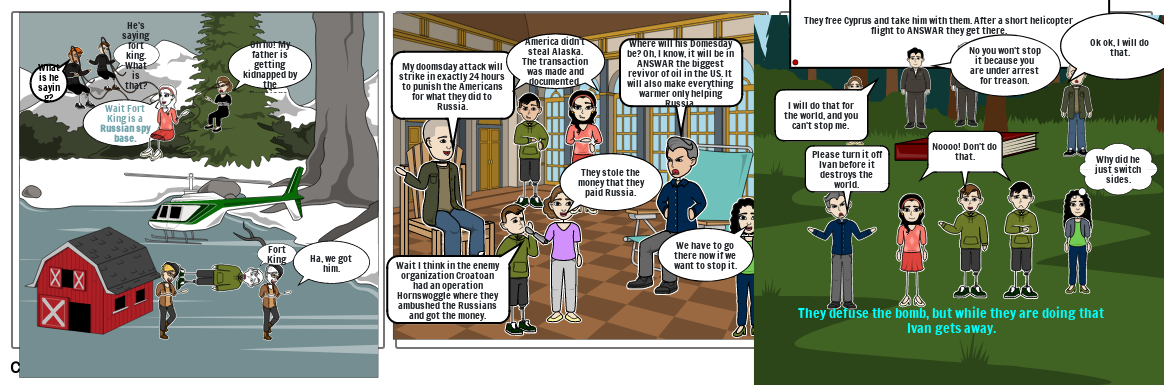 Spy School Goes North Storyboard by bedfbfce