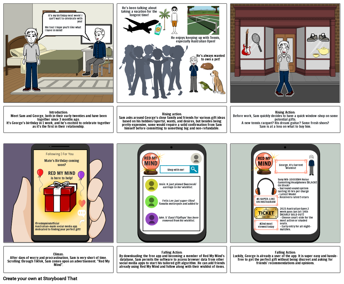 product innovation marketing Storyboard by bekah