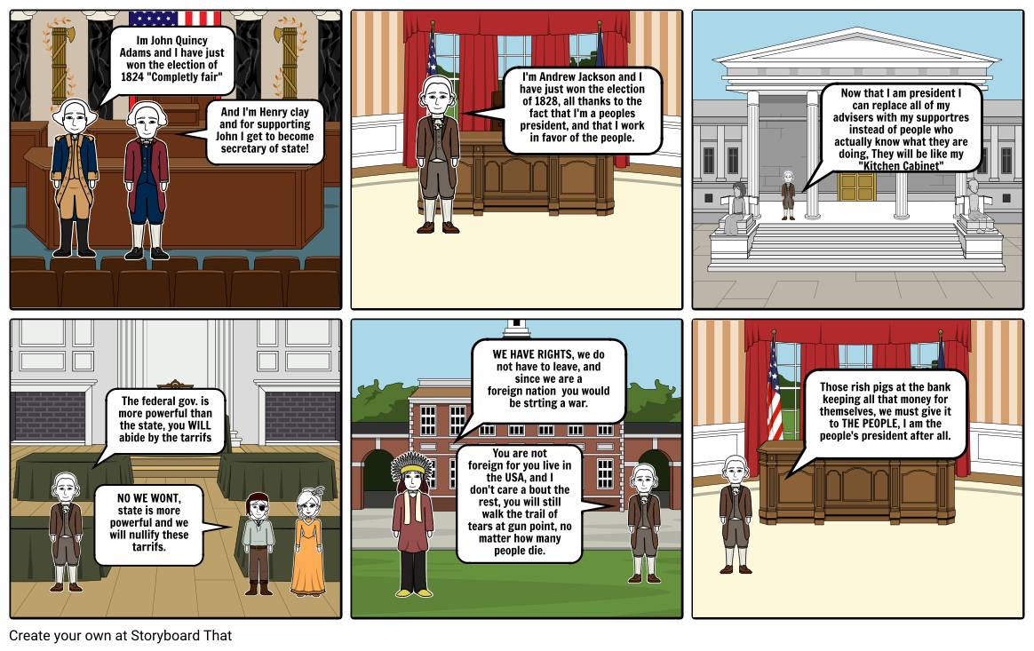 US History Storyboard por ben7578