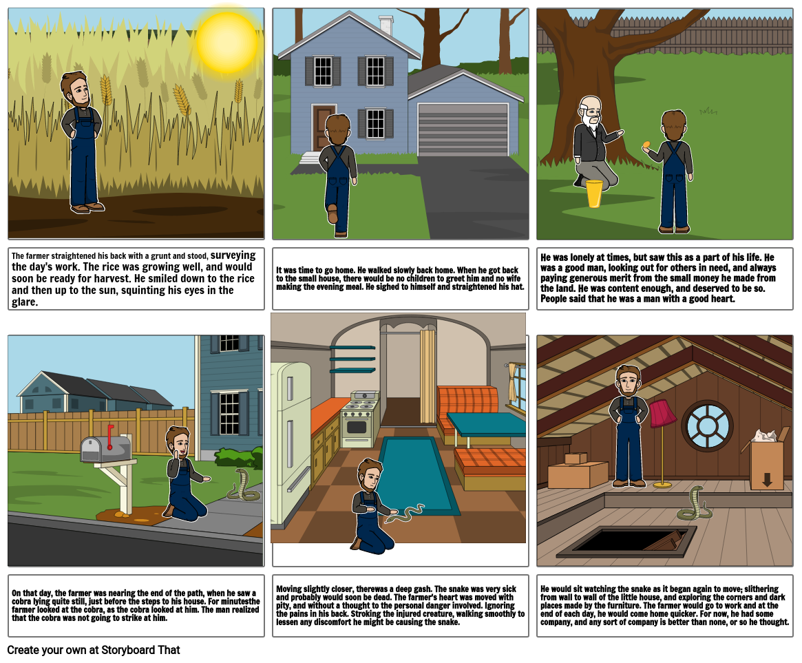 English project Storyboard por bethel_celeste11