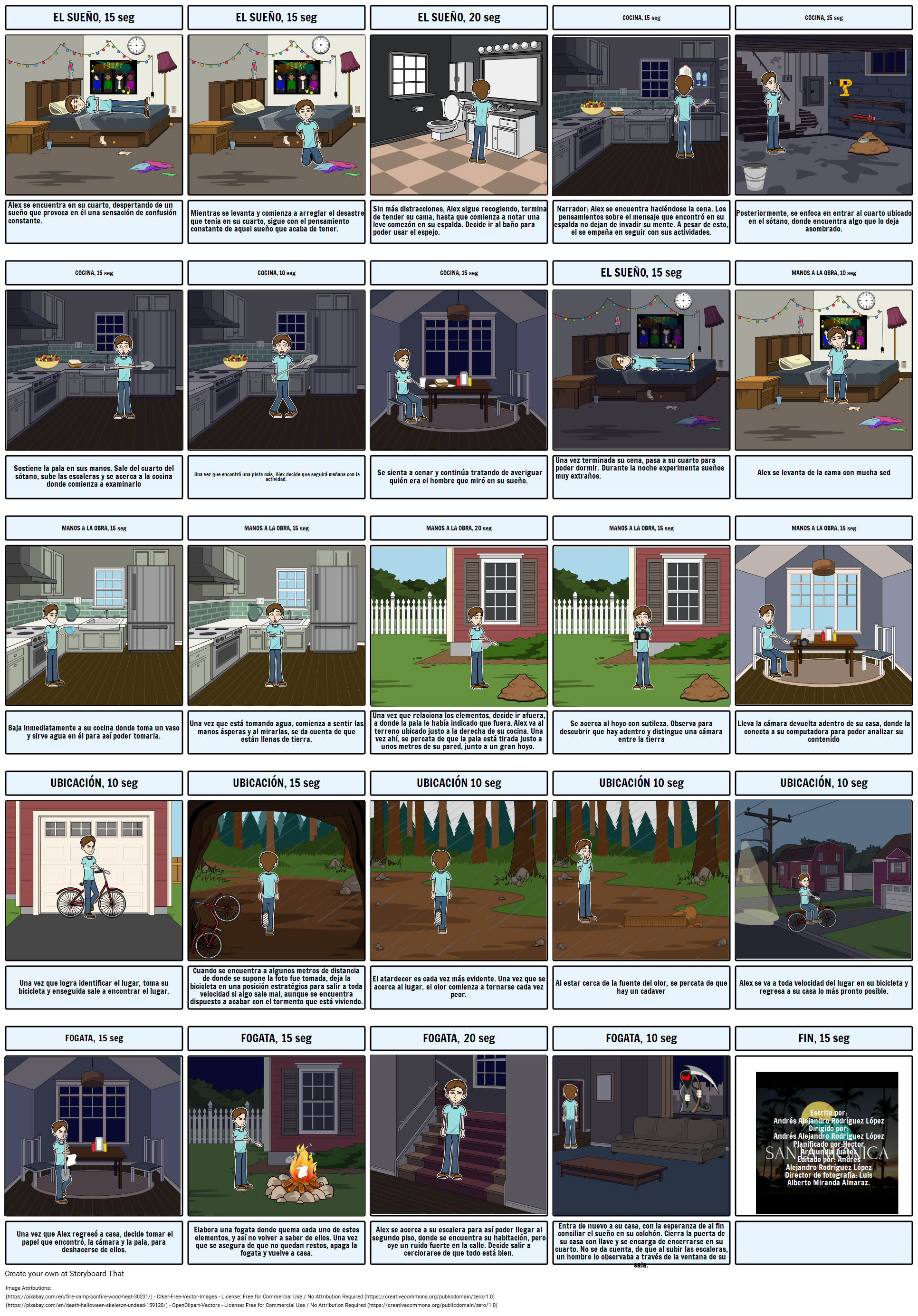 El SueÑo Pt 1 Storyboard Par Betomiranda22
