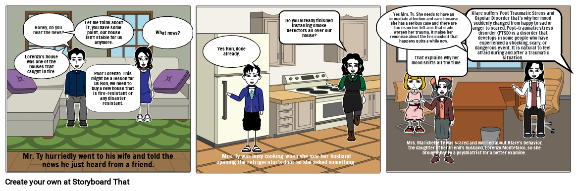 Prevention Mitigation And Adaptation Storyboard